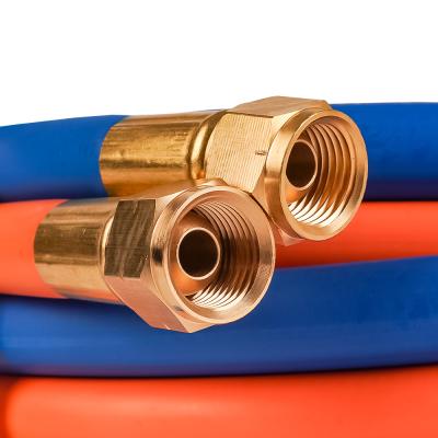 China ISO 3821 Twin Welding Hose for Oxygen and LPG Gas Transfer | EPDM & NBR Reinforced Welding Hose Assembly for sale