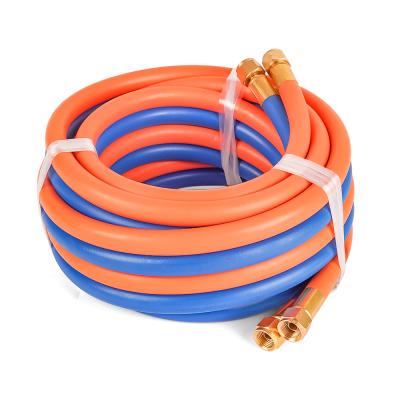 China Twin Oxygen LPG Welding Hose Assembly | Industrial EPDM NBR Gas Welding Hose for Cutting and Brazing for sale