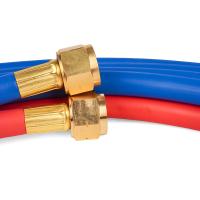 China EPDM Synthetic Rubber Twin Welding Hose ISO 3821 Certified for Oxygen Acetylene with 300 psi Working Pressure for sale