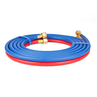 China EPDM Synthetic Rubber Twin Welding Hose with 300psi Working Pressure and ISO 3821 Certification for sale