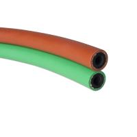 China Green & Brown T Grade Twin Welding Hose 20 Bar 300 PSI ARPM IP-7 Heavy Duty Hose for Construction Shipyard for sale