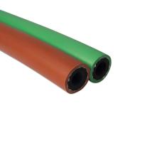 China Green & Brown Twin Welding Hose – T Grade 300 PSI Gas Welding Hose with Custom Colors for sale