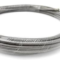 China 1/2''ID13 mm, Smooth Bore PTFE, High Temp Resistance 260°C Stainless Steel 304 or 316 Wire Braid, Transfer Chemical Reagents for sale
