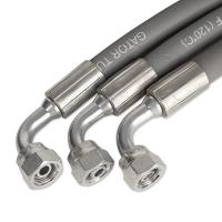 China EN857 2SC High Pressure Hydraulic Rubber Hose Assembly For Bus Application for sale