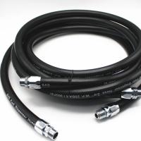 China Steel Wire Braided Flexible Petrol Pump Hose With 3/4