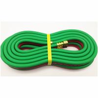 China 1/4''X 25 Ft Oxygen - Acetylene Grade R Hose , Twin Line Welding Hose Red / Green for sale