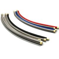 China AN4 AISI304 Braided Ptfe PTFE Hose For High Temperature Fluid for sale
