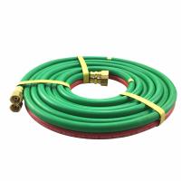 China Epdm Wp 300psi 1/4 Inch X 25ft Twin Welding Hose For Gas Cutting for sale