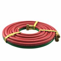 China Epdm Wp 300psi 1/4 Inch X 25ft Twin Welding Hose For Gas Cutting for sale