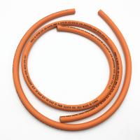 China 1/4 Inch Oil Resistance Lpg Gas Hose / Orange Color Argon Gas Hose for sale