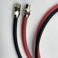 China Red And Black Pressure Pot Fluid Rubber Air Hose For Paint With Length 6ft 12ft 25ft 50ft for sale