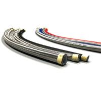 China AISI 304 Over Braided DN10 PTFE Tube with Excellent Chemical Resistant for sale