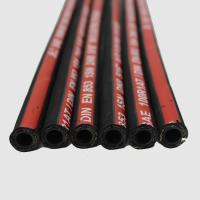 China Black NBR 1sn DN8 Hydraulic Rubber Hose for sale