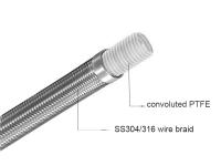 China Stainless Steel Braided 8AN 3/8