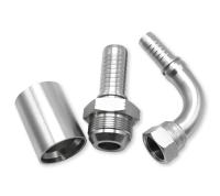 China JIC Male 37 Degree Cone Hydraulic Hose Connectors Galvanized Zinc for sale