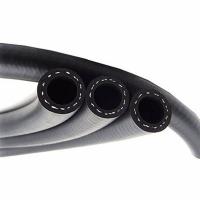 China 3/8 Inch NBR PVC Flexible Rubber Fuel Hose Polyester Reinforced 300PSI for sale