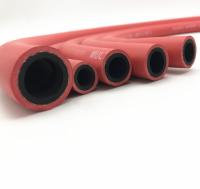 China NBR Black Rubber Fuel Hose Fiber Braided 20 Bar For Fuel Transfer for sale