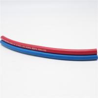 China Red Blue Rubber High Intensity Oxygen Acetylene Welding Hose Aging Resistance for sale