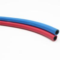 China Red Blue Rubber High Intensity Oxygen Acetylene Welding Hose Aging Resistance for sale