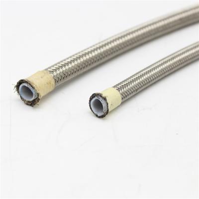 China Flame Resistant AISI 304 Domestic PTFE Braided Hose For Automobiles for sale