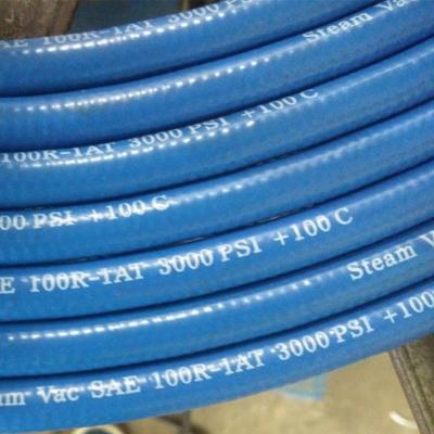 China 3000 PSI High Pressure Hose Smooth Blue For Carpet Cleaners for sale