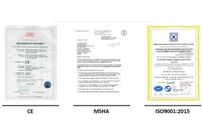 China Certificates for sale