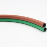 China RMA IP-7 W.P 300psi Fiber Braided Twin Welding Hose Diameter 6mm for sale