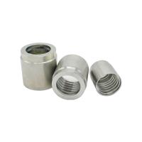 China Silver / Golden Hydraulic Hose Fitting  , Hydraulic Pipe Fittings Galvanized Zinc Appearance ( 03310 ) for sale
