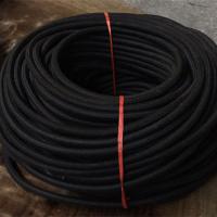 China Flexible Outer Fiber Braided Rubber Hose 300 PSI For Petroleum Water Air for sale