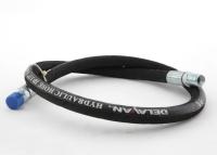 China DN10 Custom Hydraulic Hose SAE 100 R1 AT BSP Female 90 Degree for sale