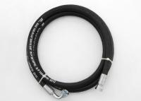 China DN10 Custom Hydraulic Hose SAE 100 R1 AT BSP Female 90 Degree for sale