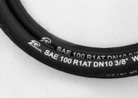 China DN10 Custom Hydraulic Hose SAE 100 R1 AT BSP Female 90 Degree for sale