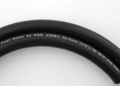 China ID 1 / 2 Inch High Temperature Rubber Fuel Hose SAE J30R7 For Automotive Industry for sale