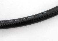 China ID 3 / 4 Inch Black Fuel Dispensing Hose , 450 Psi Fuel Filler Hose for sale