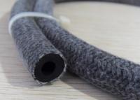 China Outer Fiber Braided Rubber Air Hose , Black Retractable Air Hose for sale