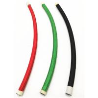 China 1/4'' Nylon Covered 304SUS Braided Smooth Bore Ptfe Hose For Hot Oil for sale
