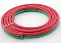 China ID 5/16 Inch Oxygen Acetylene Hose OD 15mm Red Green SBR / NR BS EN 559 Heavy Duty for sale