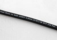 China ID 3/16 Inch Smooth Fiber Rubber Fuel Hose Flexible Fuel Injection Hose For Diesel for sale