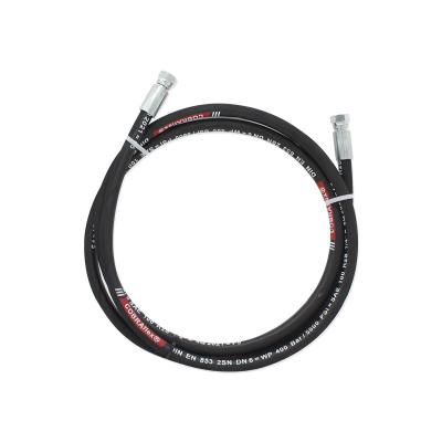 China High Pressure Hydraulic Hose Assembly SAE 100 R2 AT / EN 853 2SN for sale