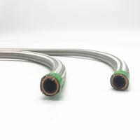 China Stainless Steel Wire Braided Rubber Flexible Gas Hose 1/2