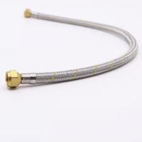 China Stainless Steel Wire Braided Rubber Flexible Gas Hose 1/2