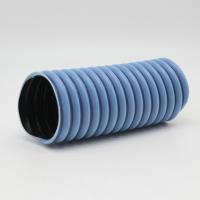 China Conductive PTFE Convoluted Hose High Temperature 260C DN50 I.D 2'' for sale