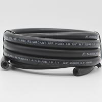 China Flame Resistant Black Rubber Breathing Air Hose High Medium Pressure for sale