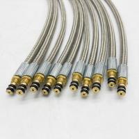China Stainless Steel Wire Braided Rubber Gas Hose For Outdoor Camping Stove for sale