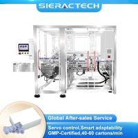China 1.2KW Pharmaceutical Cartoner 380V 50Hz Medical Packaging Machines With UDI Labeling for sale