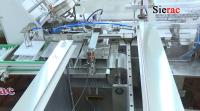 China Rice Flour Sachet Cartoning Machine 380V / 50Hz Horizontal Cartoning Machine Continuous Servo Feeding for sale