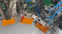 China GMP Compliant Cosmetic Cartoner Lipstick Auto Cartoner Machine With Robotic Pick And Place Loading for sale