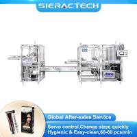China Hair Dye Cartoning Machine GMP Compliant Carton Packing Machine With Intelligent Tube Collation for sale