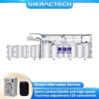 China Milk Frother Powder Automatic Cartoning Machines Robotic Gripper Loading Ice Cream Cartoning Machine for sale