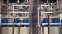 China 380V Chemical Filling Machine Automatic Fertilizer Filling Machine 3 kW With 6 Head Net Weight Dosing for sale
